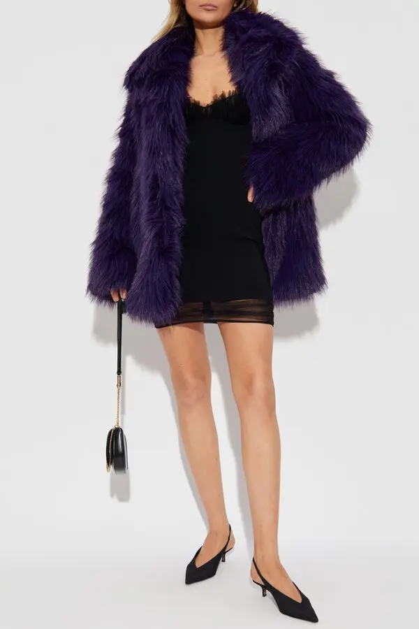 Dsquared2 Faux Fur Overcoat