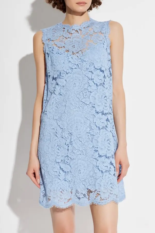 floral lace wedding guest dress 3D Flowers Floral Evening Wedding Guest Dress main image 0