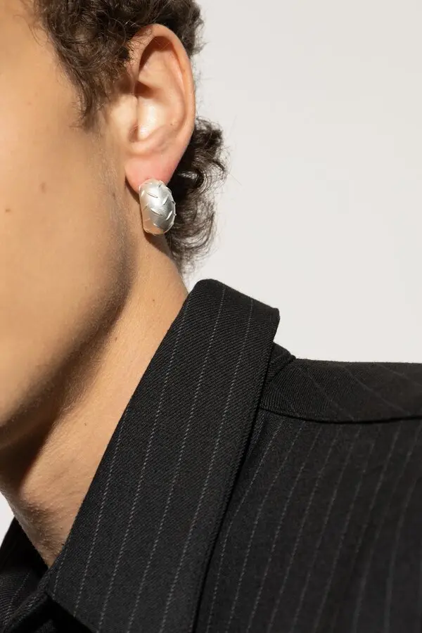MISBHV Brass Clip-on Hoop Earrings