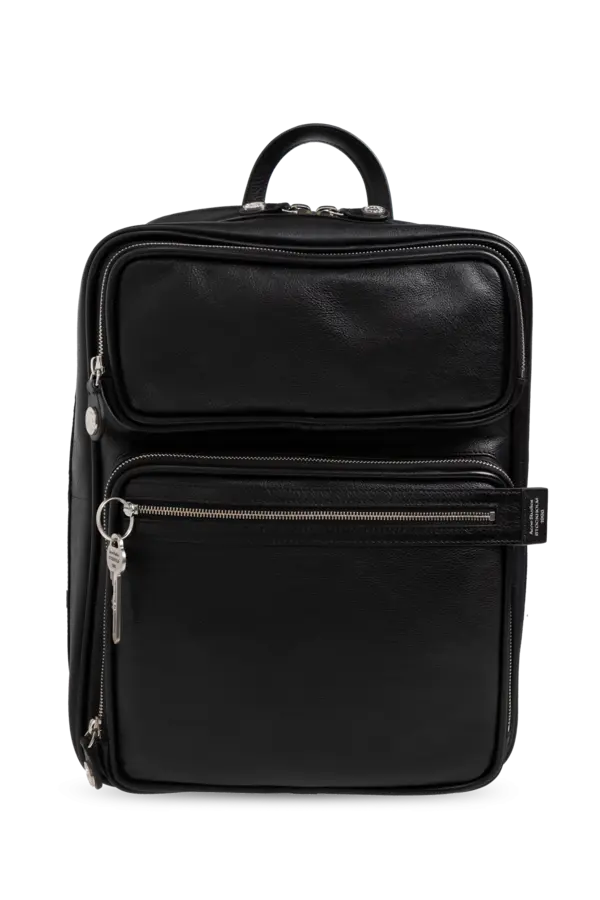 Acne Studios Leather Backpack - Black