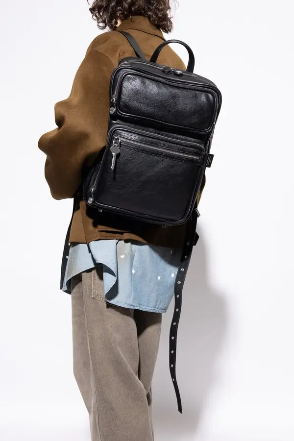 Acne Studios Leather Backpack