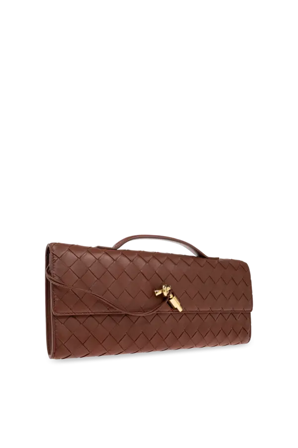 Bottega Veneta Andiamo Handbag - Brown