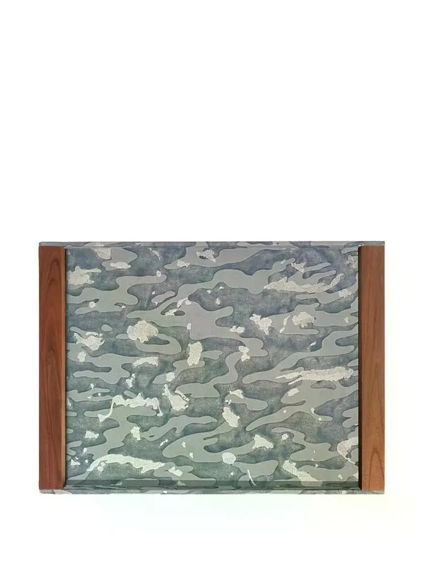 L'Objet Fortuny Camo Isole Tray - Blue