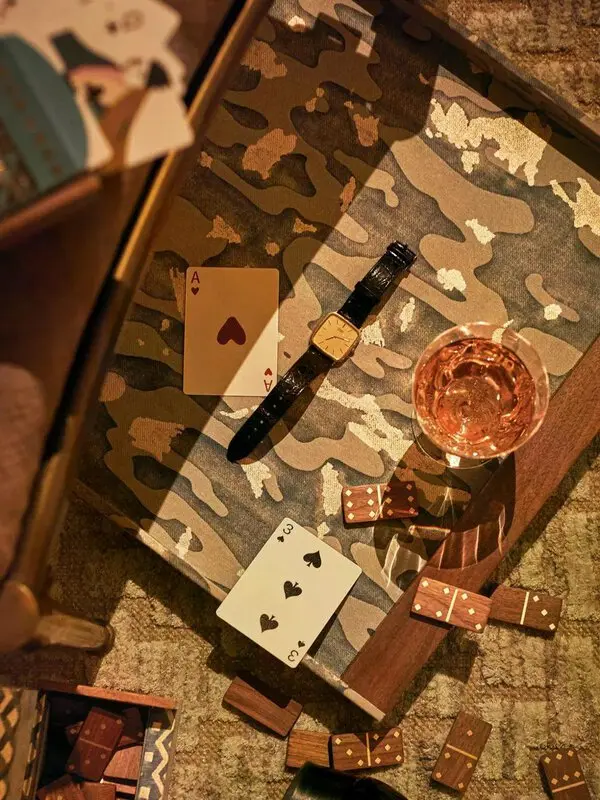 L'Objet Fortuny Camo Isole Tray