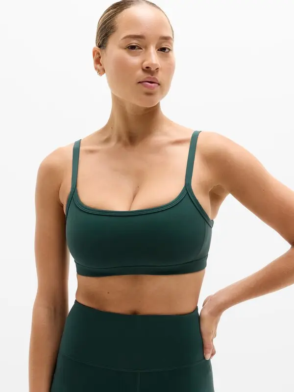 Athleta Square Neck Bra D-dd - Pine