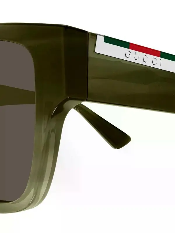 Gucci Gg1960s Square Sunglasses - Green