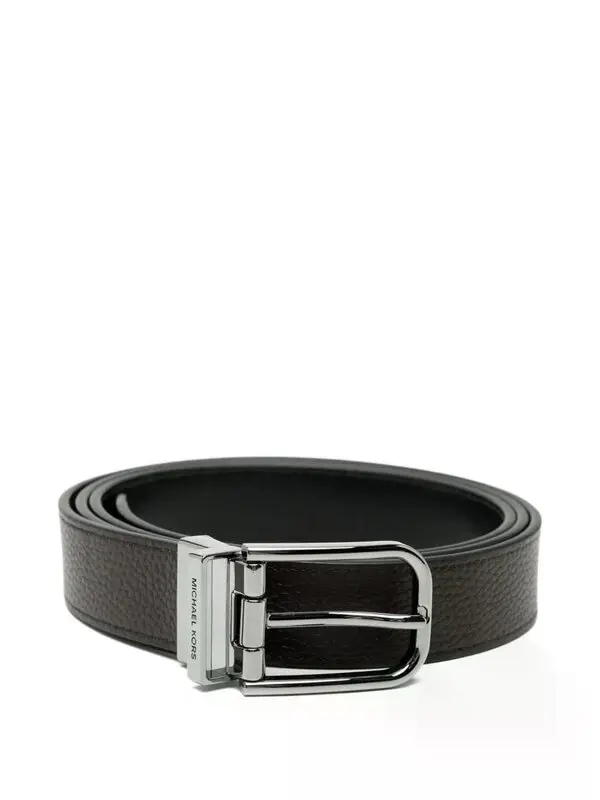 Michael Kors Leather Reversible Belt - Brown
