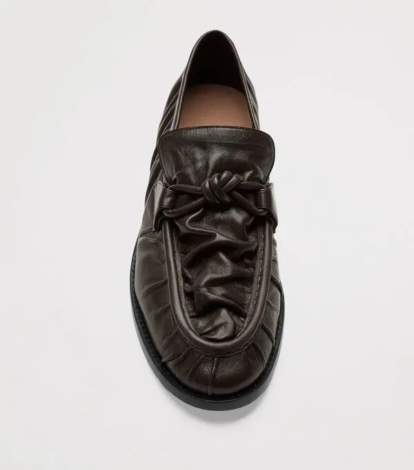Bottega Veneta Lambskin Astaire Loafers
