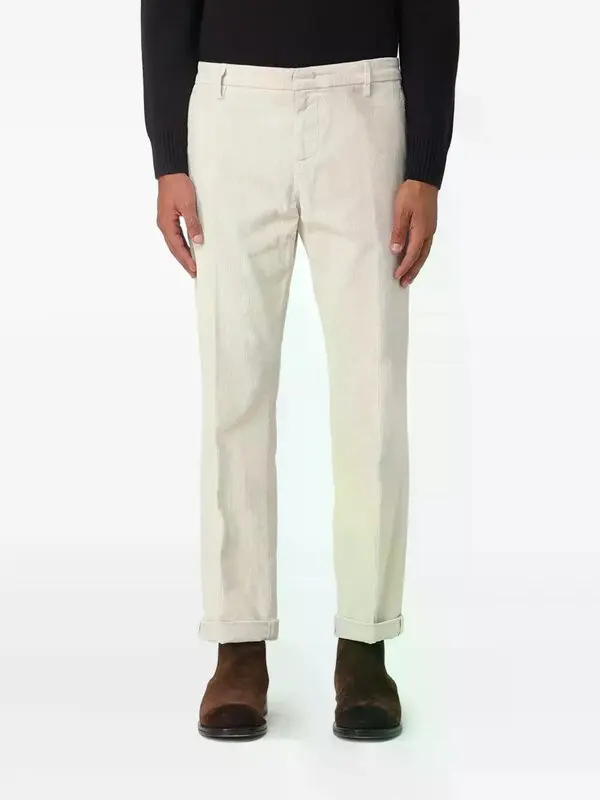 DONDUP Gaubert Cuffed Trousers - Neutrals
