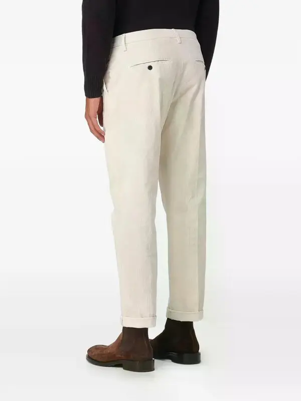 DONDUP Gaubert Cuffed Trousers - Neutrals