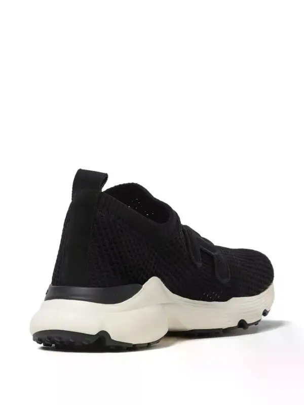 TOD'S Chain Patch Sneakers - Black