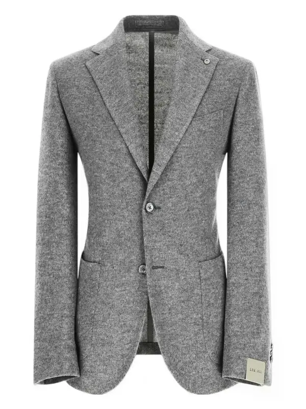 L.B.M. 1911 Single-breasted Jersey Jacket - Grey