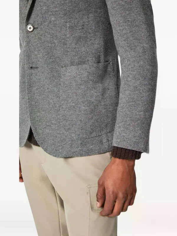 L.B.M. 1911 Single-breasted Jersey Jacket - Grey