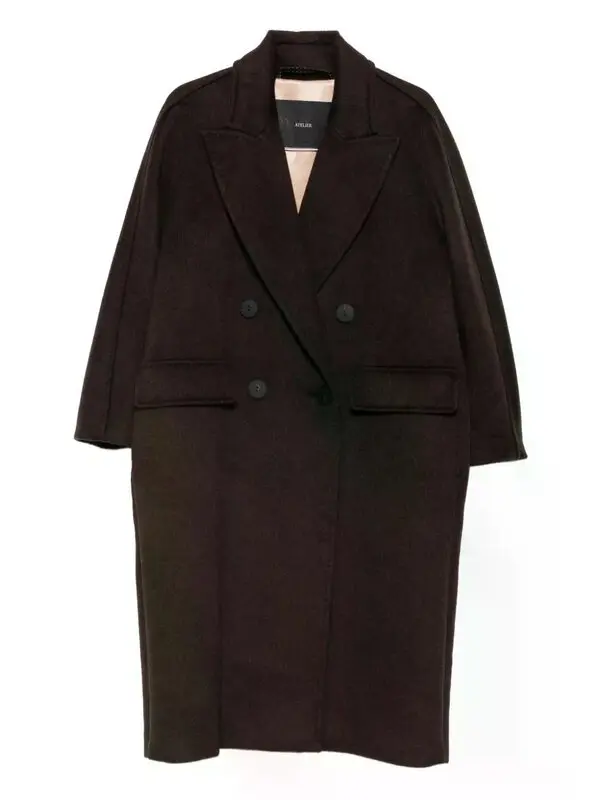 Max Mara Double-breasted Cashmere-blend Coat