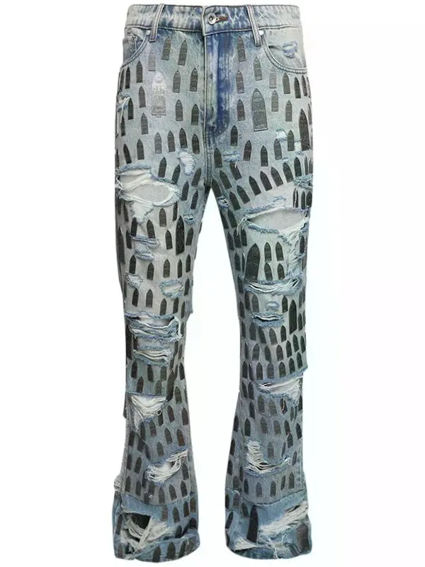 WHO DECIDES WAR Max Hardware Full-length Jeans