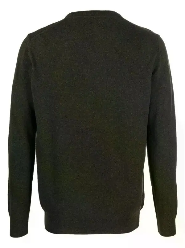 Barbour Essential V-neck Wool Sweater