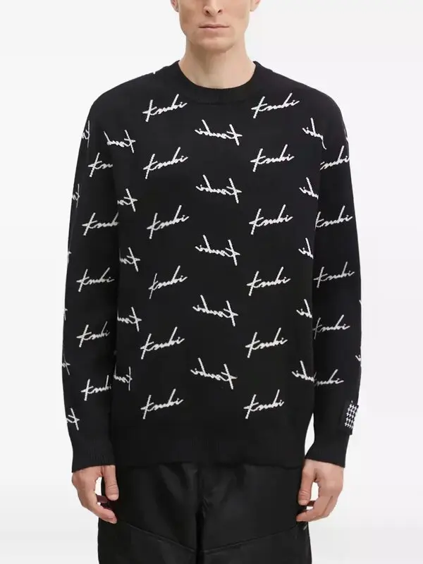 Ksubi Signature Pattern Crew Neck Sweater