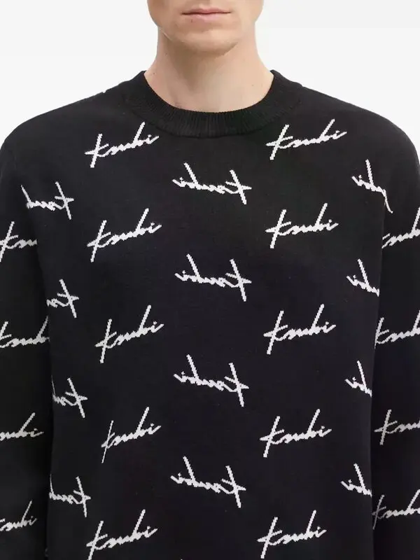 Ksubi Signature Pattern Crew Neck Sweater