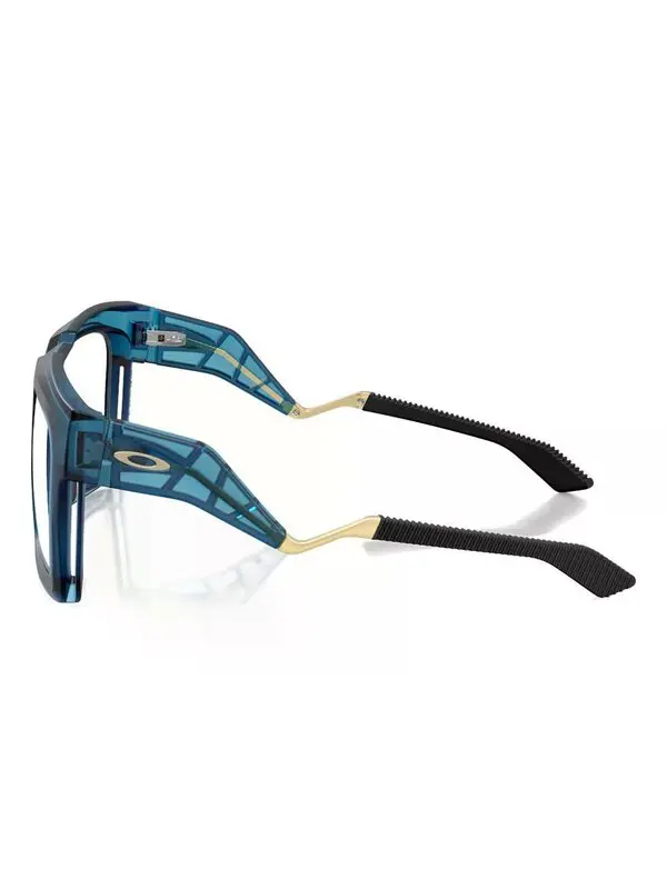 Oakley Rectangle-frame Glasses - Blue