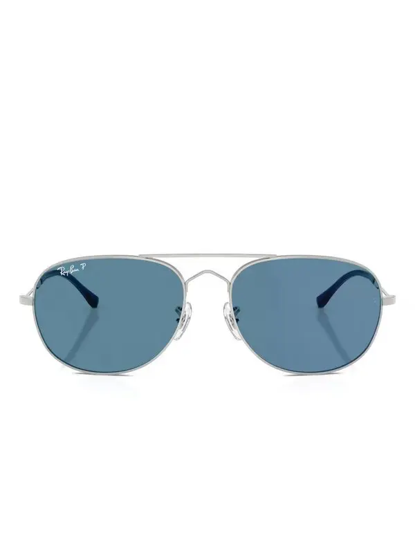 Ray-ban Bainbridge Aviator Sunglasses - Silver