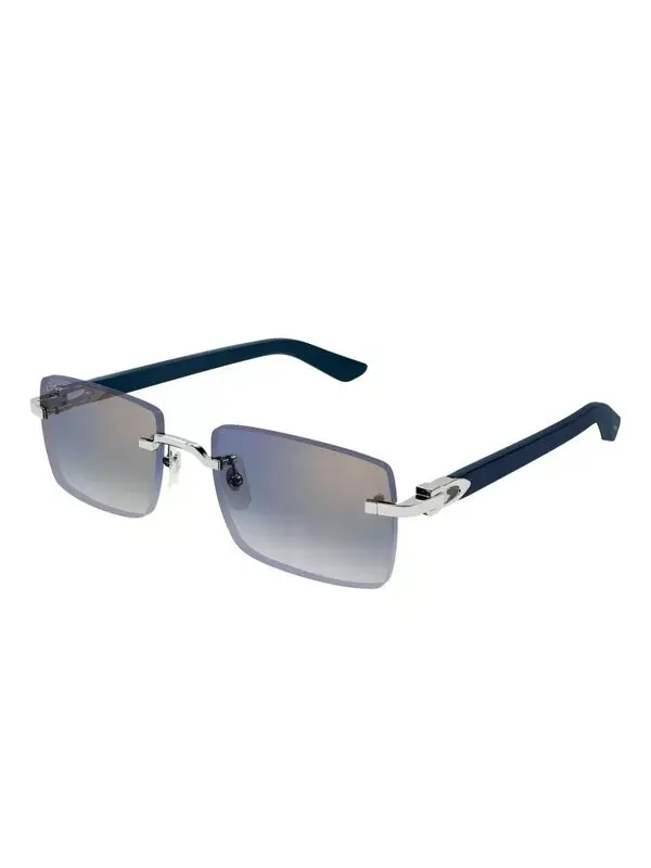 Cartier Rectangle-frame Sunglasses
