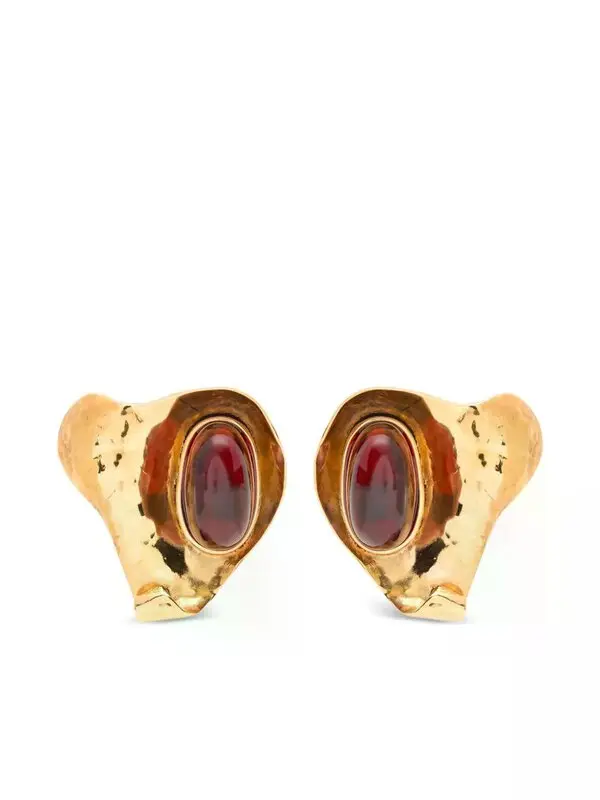 Saint Laurent Petal Earrings