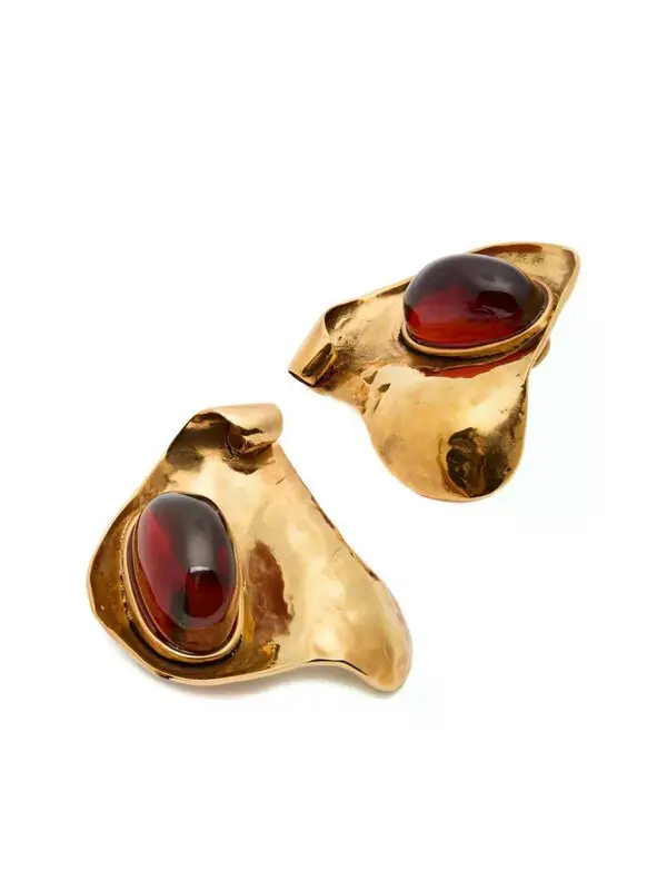 Saint Laurent Petal Earrings