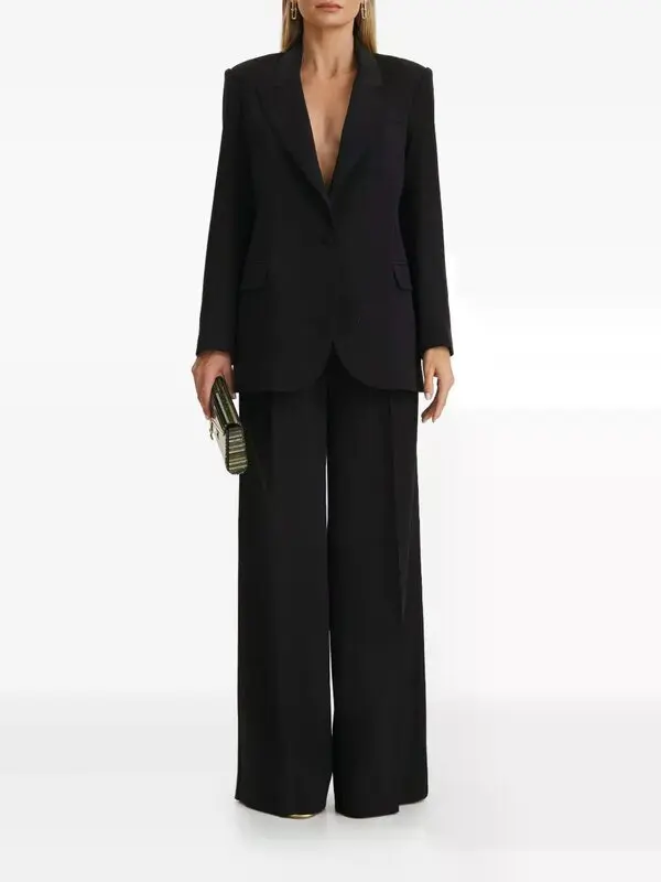 IL VOLO Long-sleeved Blazer With Net Detail