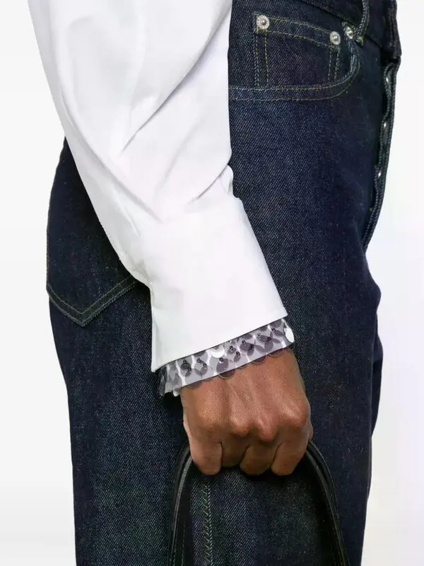 Brunello Cucinelli Point-collar Embellished Shirt