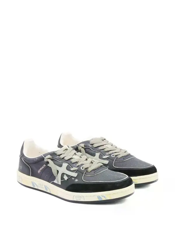 Premiata Basket Clay 6909 Lace-up Sneakers - Grey