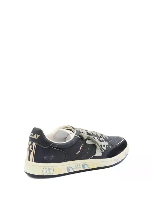 Premiata Basket Clay 6909 Lace-up Sneakers - Grey