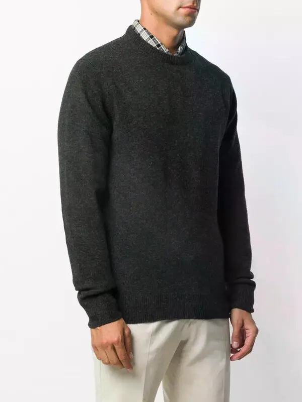 Barbour Patch Detail Crew Neck Jumper