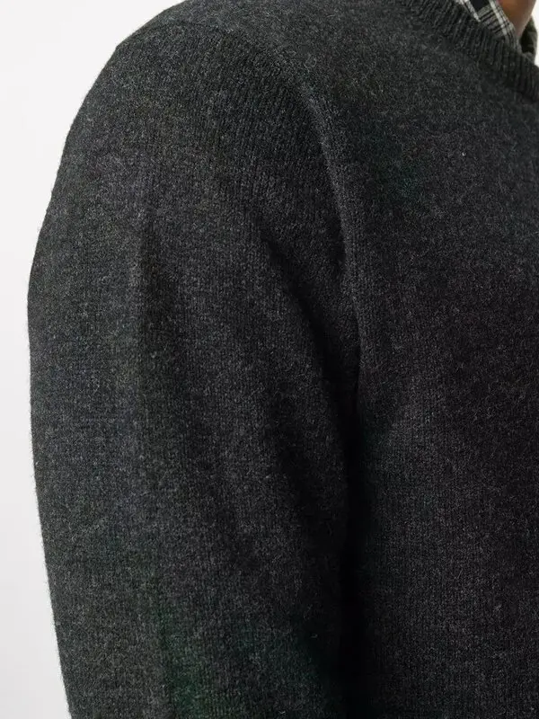 Barbour Patch Detail Crew Neck Jumper