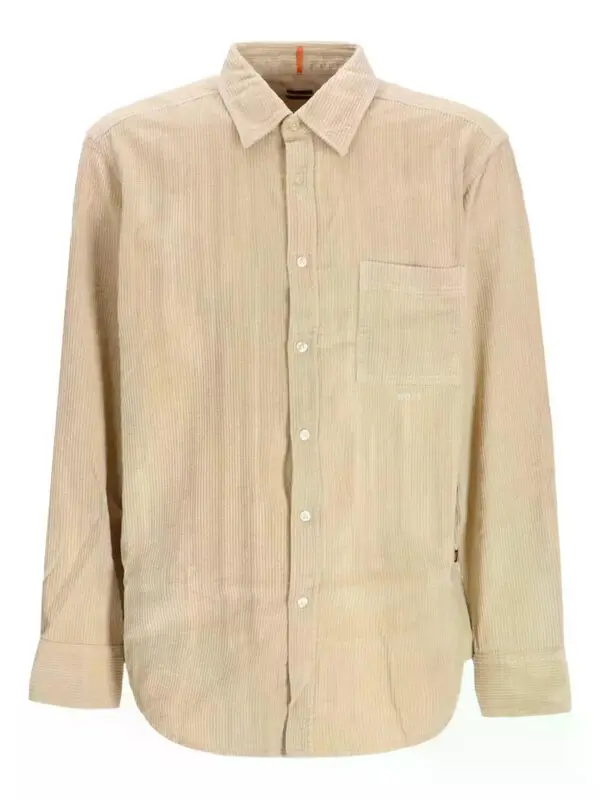 BOSS Corduroy Pocket Shirt