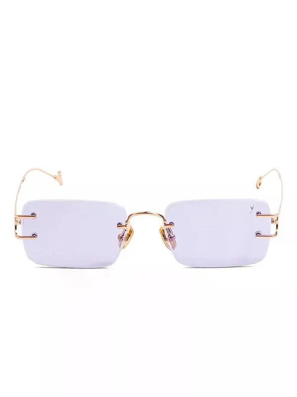 EYEPETIZER Dillinger Rectangle-frame Sunglasses - Purple