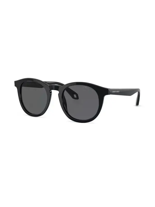 Giorgio Armani Round-frame Sunglasses - Black