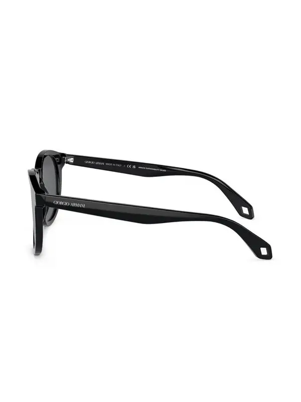Giorgio Armani Round-frame Sunglasses - Black