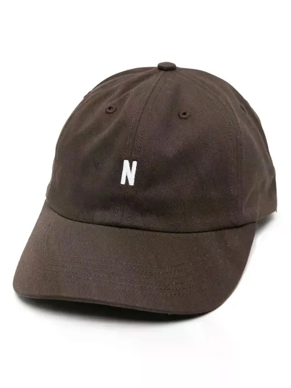 Norse Projects Logo-embroidered Baseball Cap - Brown