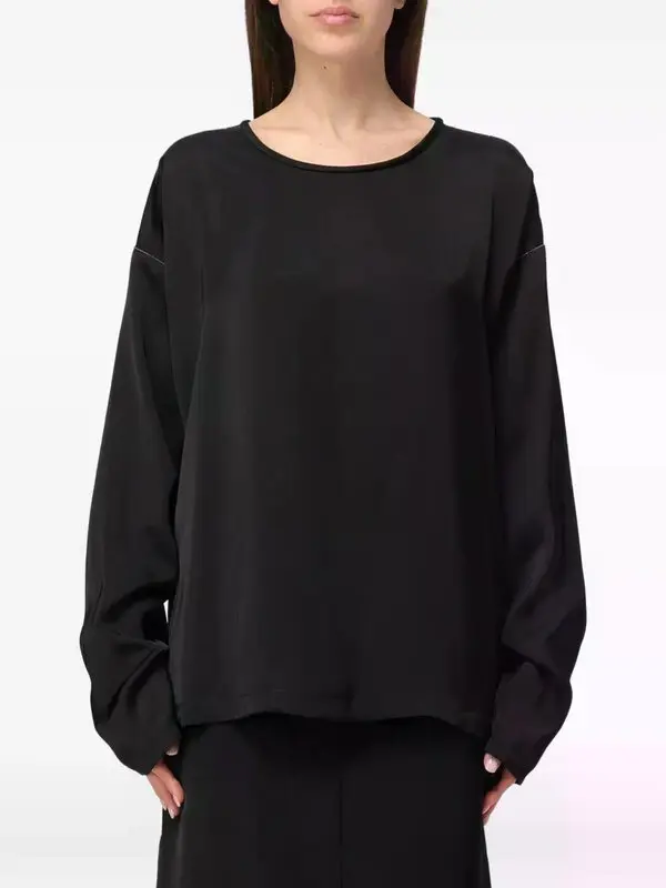 Fabiana Filippi Shoulder Detail Top
