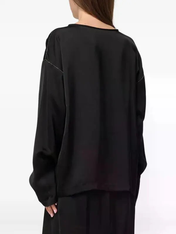 Fabiana Filippi Shoulder Detail Top