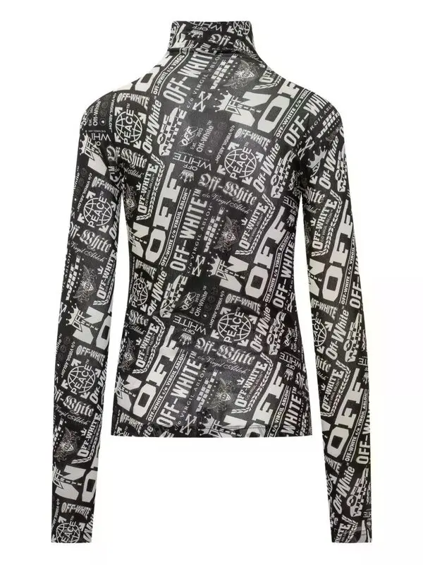 Off-White Multilogo Long-sleeve Top
