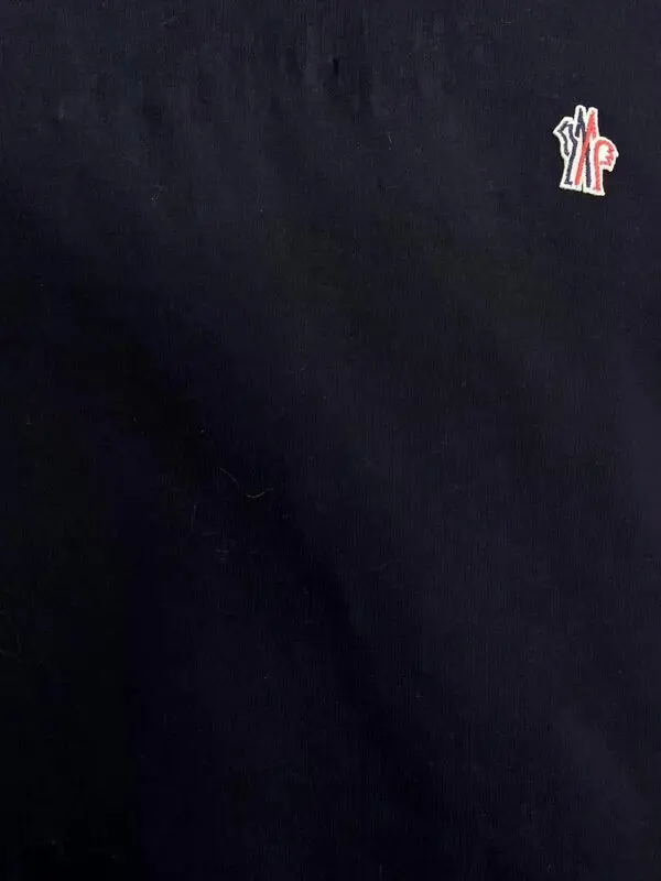 Moncler Logo Patch Roll Neck Sweater