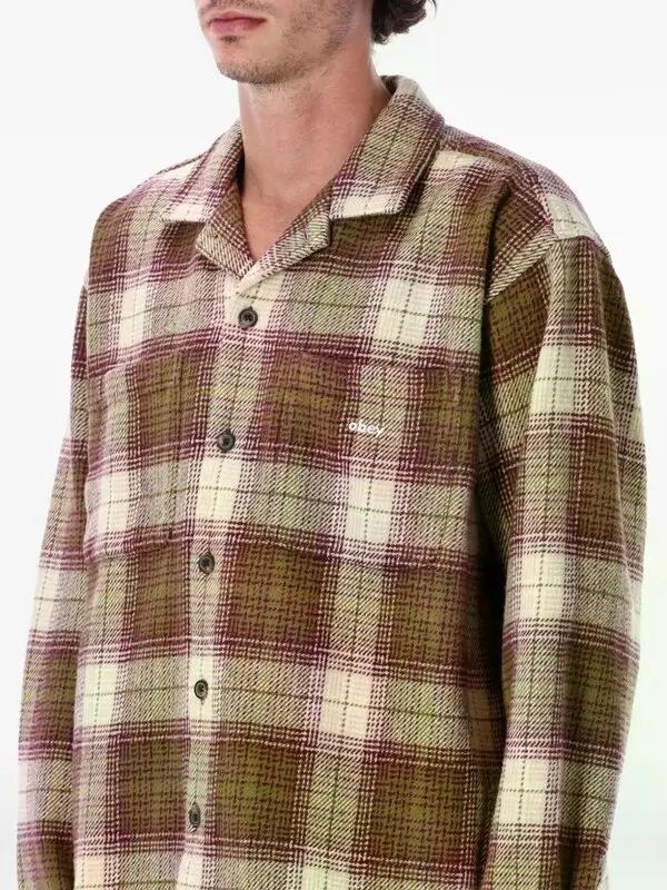 Obey Laurel Plaid Pocket Shirt
