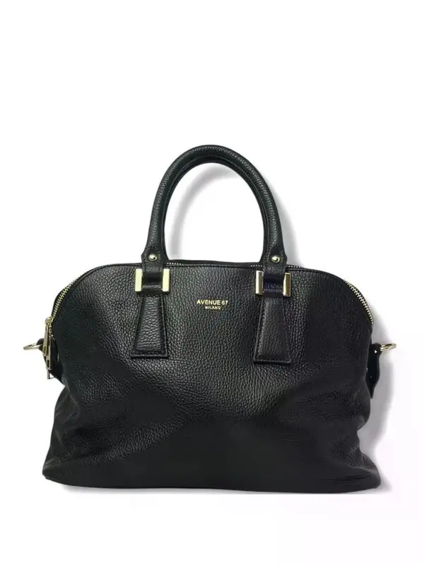 AVENUE 67 Grained-leather Tote Bag