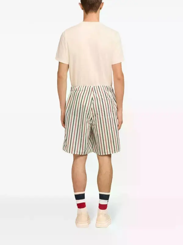 AMI Paris La Plage Printed Mini Shorts
