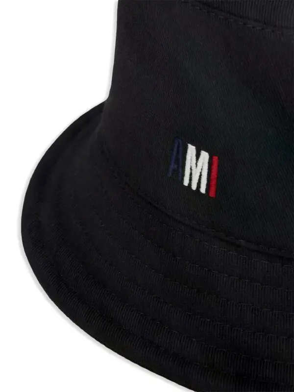 AMI Paris Embroidered Bucket Hat