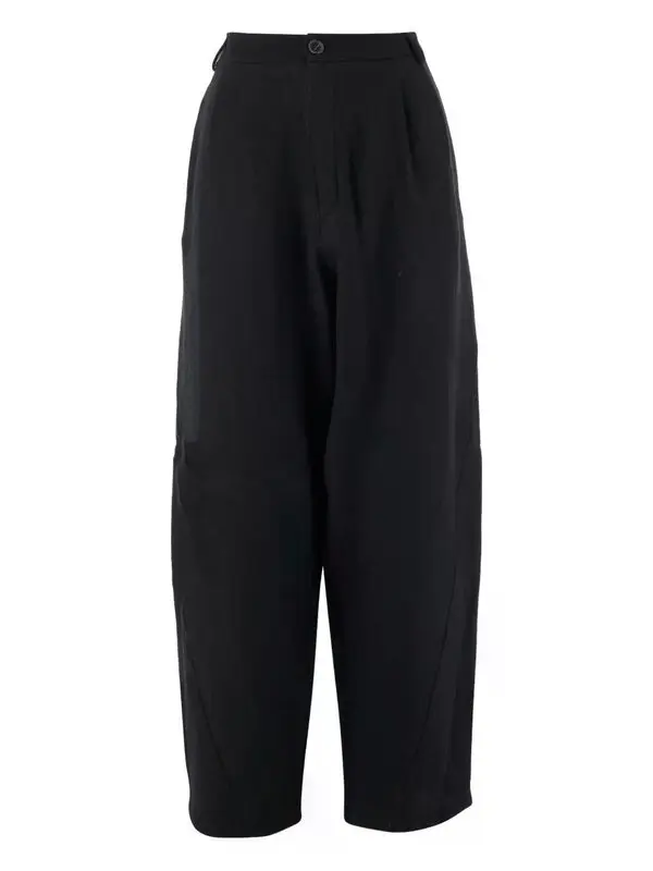 DARKPARK Pleated Straight Leg Trousers