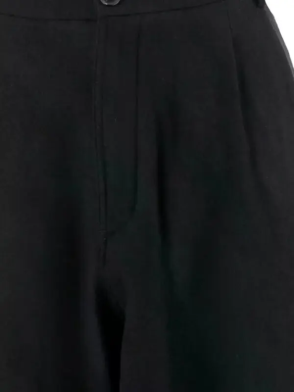 DARKPARK Pleated Straight Leg Trousers