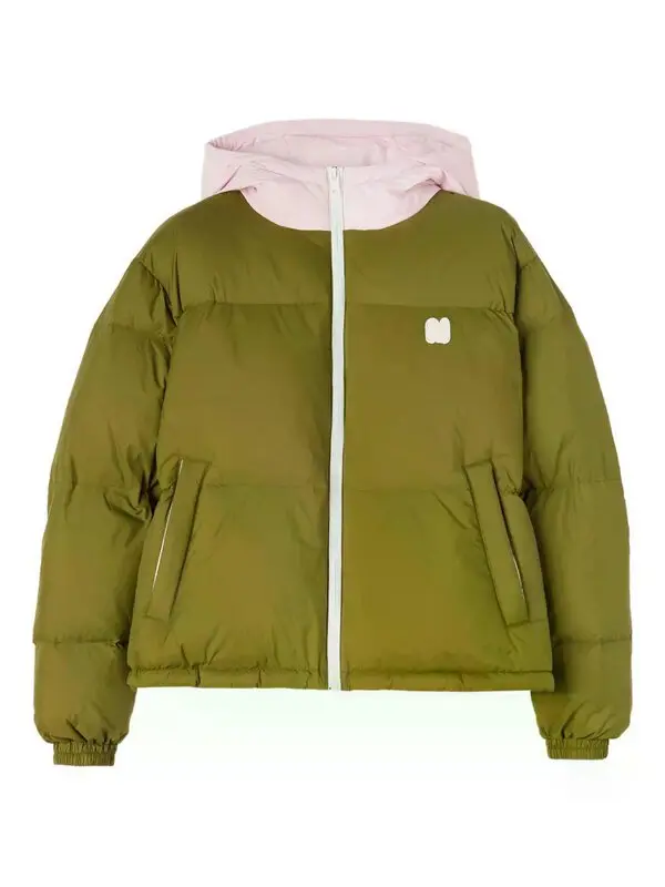 MSGM Logo-appliqué Puffer Jacket