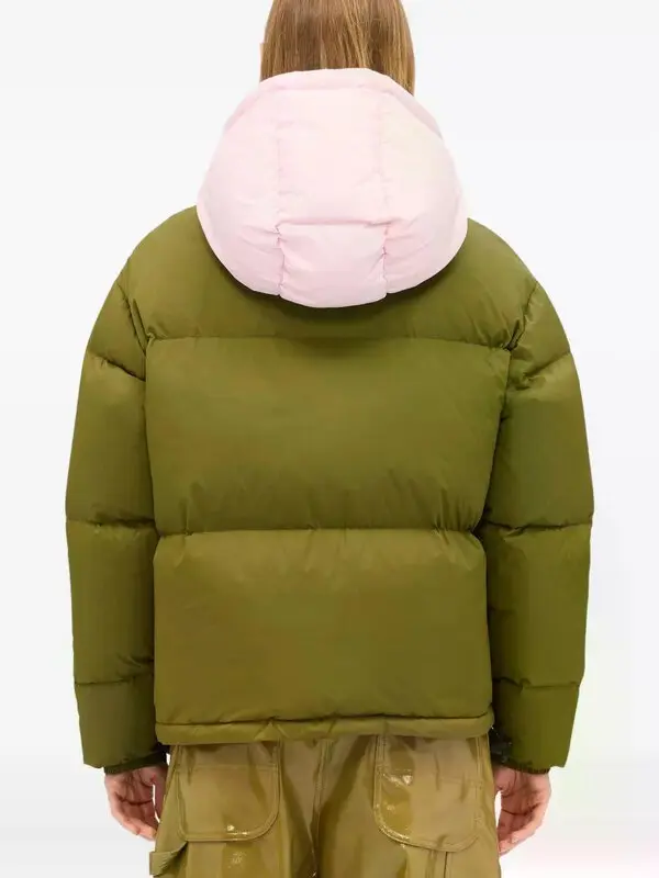 MSGM Logo-appliqué Puffer Jacket